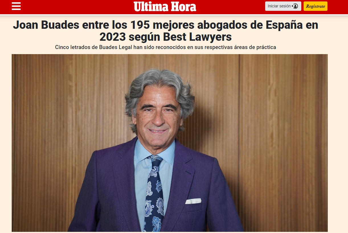 El Económico recoge la elección de Joan Buades entre los 195 mejores ...